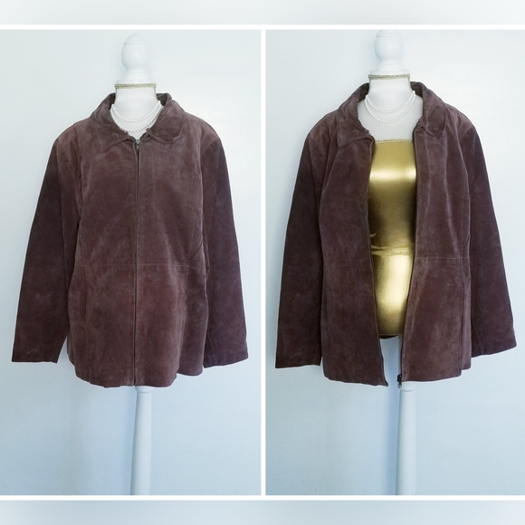 Centigrade | Jackets & Coats | Centigrade Leather Jacket Size X Brown ...